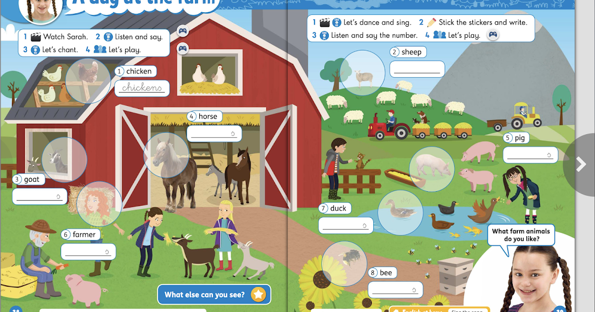 Primary English Blog: UNIT 4: A DAY AT THE FARM. INTRODUCTION