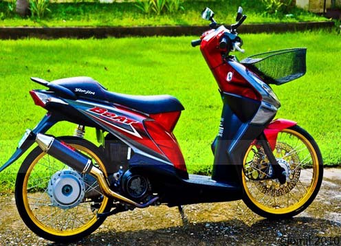 MODIFICATION HONDA BEAT 2013 | Harga Motor Indonesia