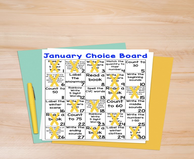 Pint Sized Learning: Choice Boards-The Who, What, Where, When and Why