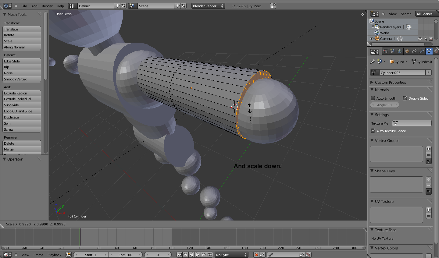 Completely Free Tutorials: Blender modeling tutorial