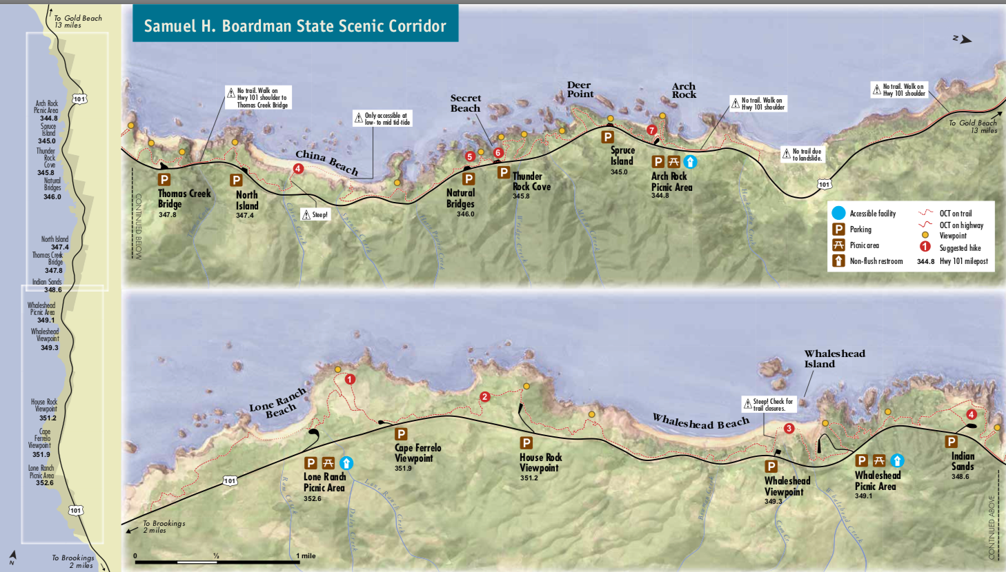 Eric's Hikes: Cape Sebastian and Samuel Boardman Corridor