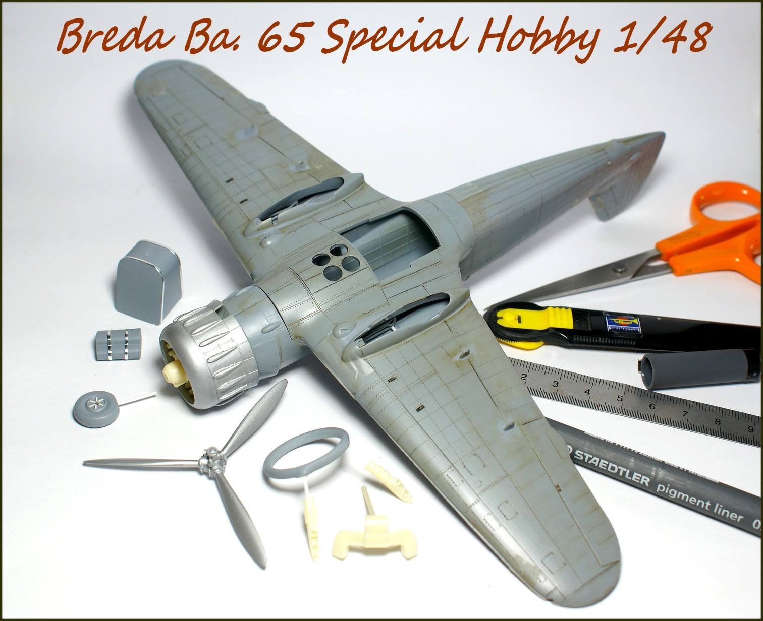Oldsarges Aircraft Model blog: Breda BA 65 in 1/48