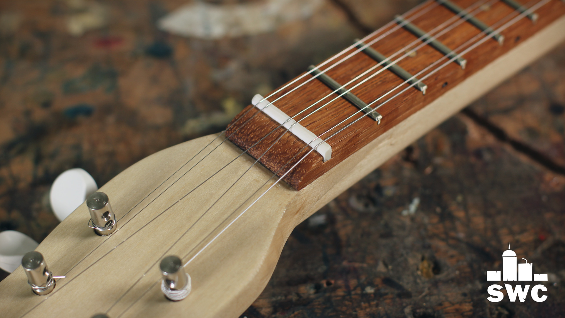 scrap wood city: How to make a tin can baglama ( mini bouzouki )