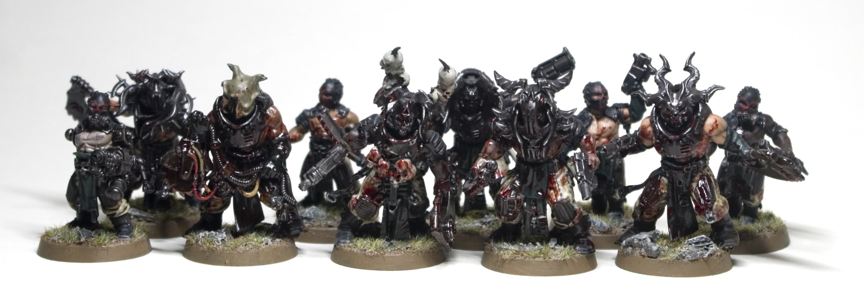 Badged in Blood - Corpse Grinder Chaos Cultists