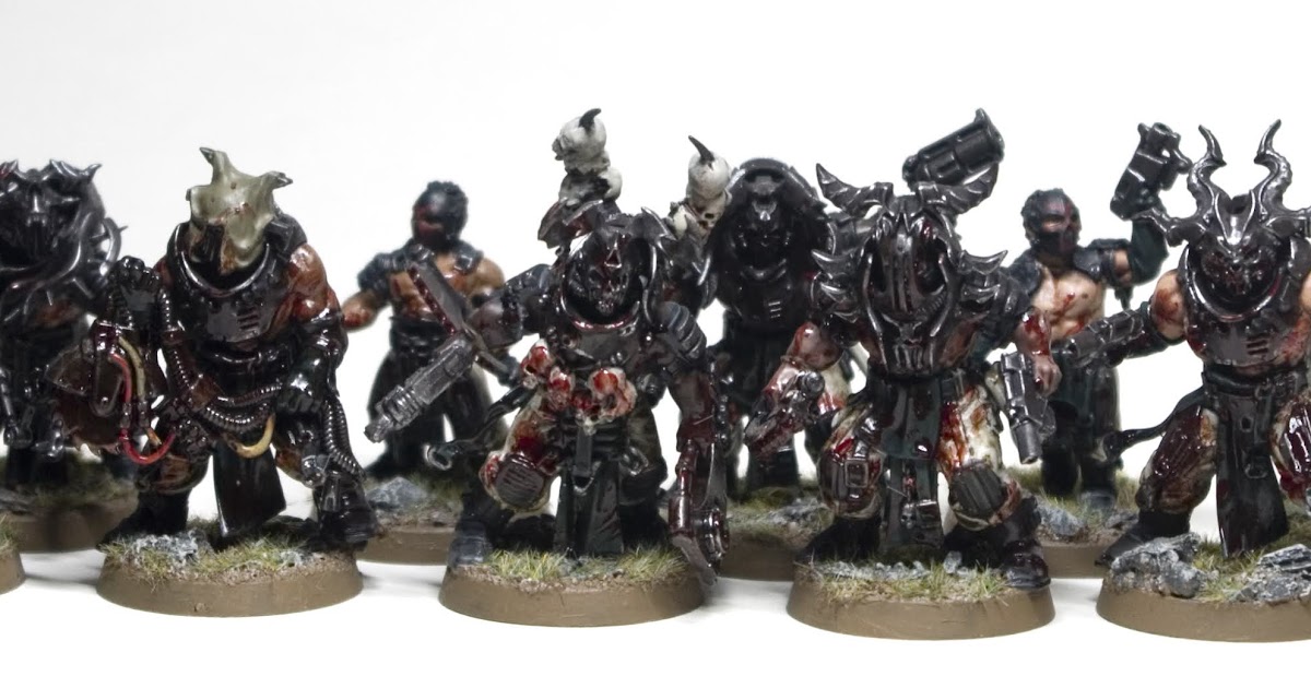 Badged in Blood - Corpse Grinder Chaos Cultists