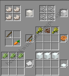 MINECRAFT: Todos los crafteos de Minecraft 1.9