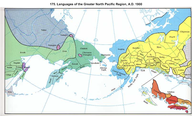 Language family maps