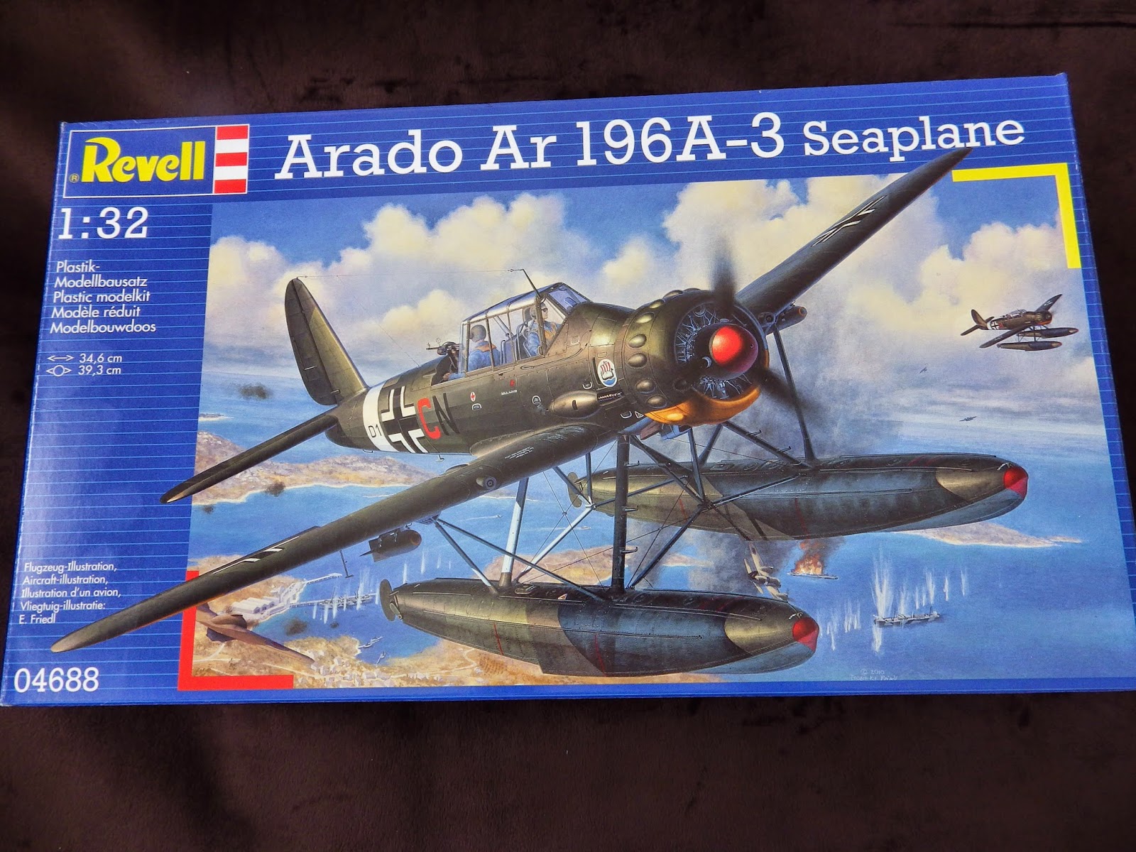 Bob's Boat Build Blog: Arado Ar 196 A-3 Seaplane and Bismarck Story