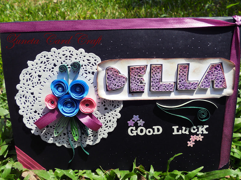 KAD 051 - GOOD LUCK (BELLA) | Zuneta Card Craft