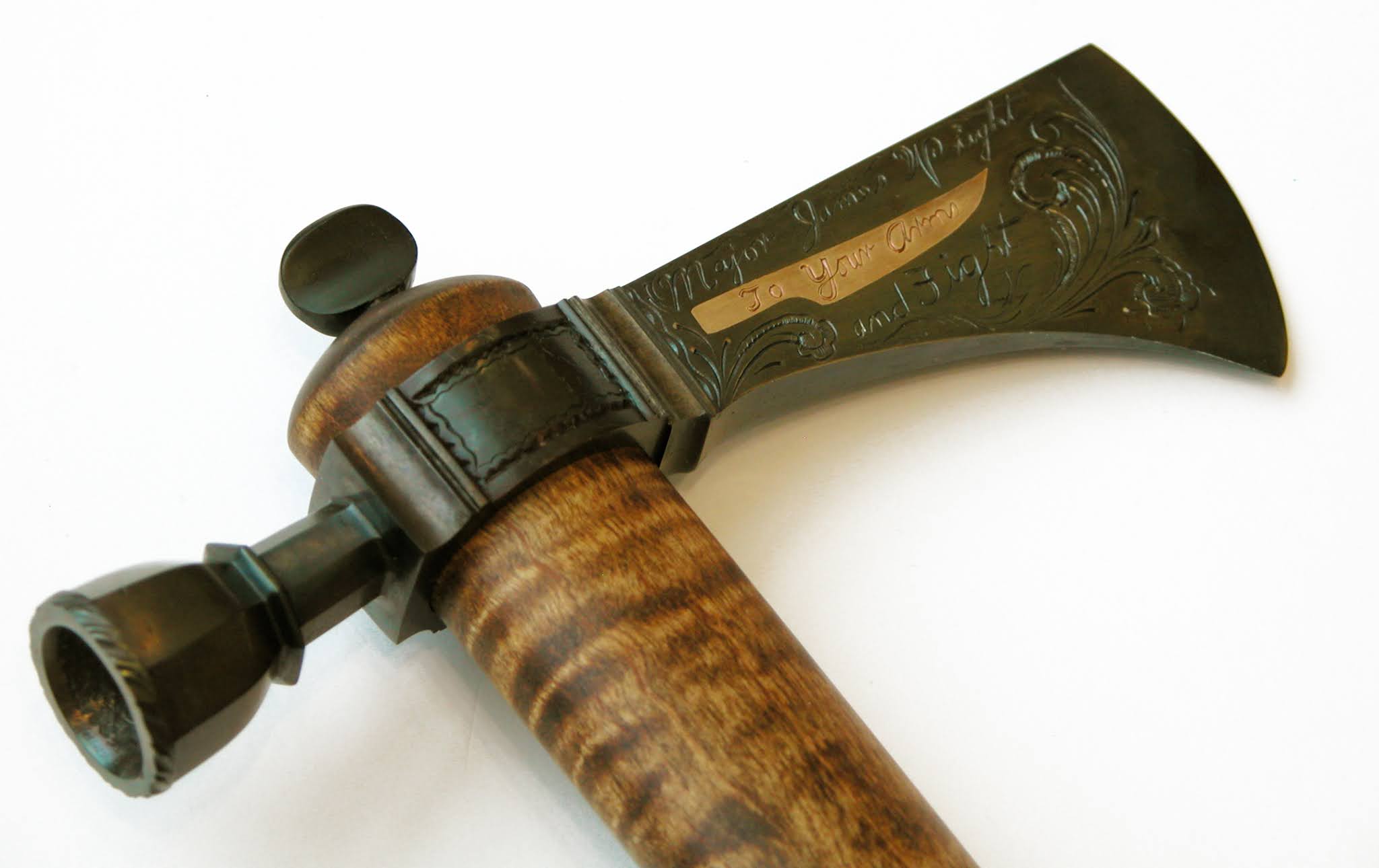 Contemporary Makers: Pipe Tomahawk by Wallace Gusler