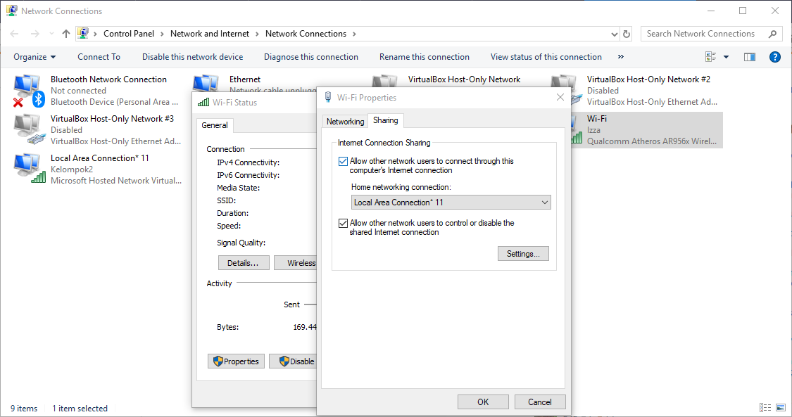 Internet Connection Sharing (ICS) pada Windows 10 - Catatan Guntur