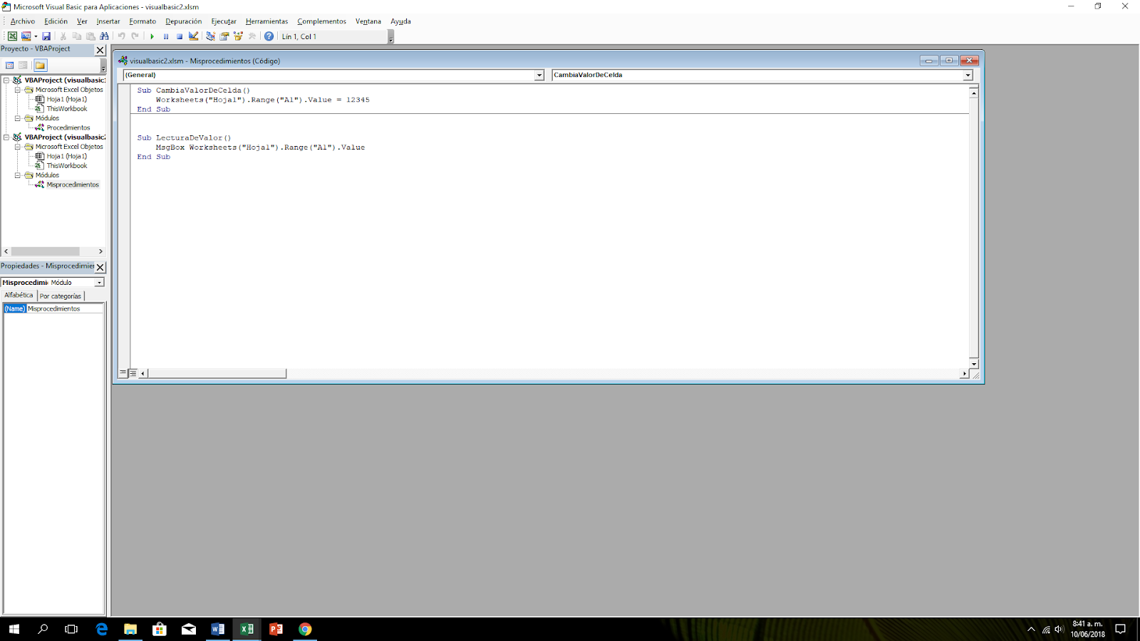 Excel4ever: Ejercicios DFD / Ejercicios Visual Basic