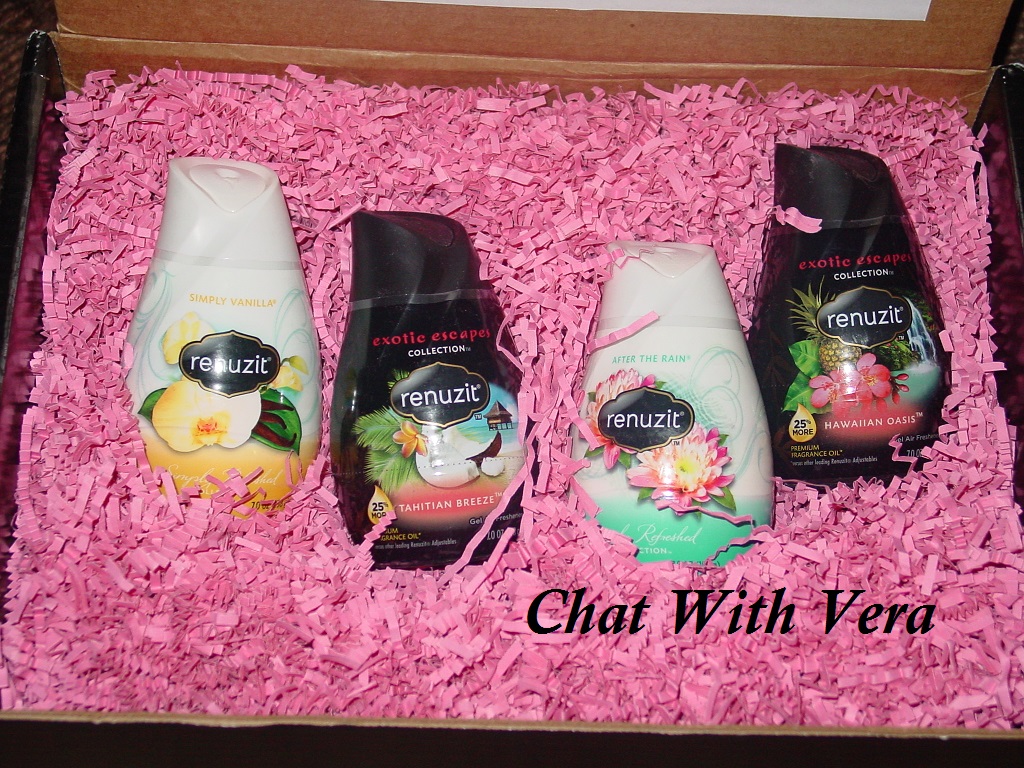 Chat with Vera: New Designer Renuzit® Fragrance Cones (Review & Giveaway)