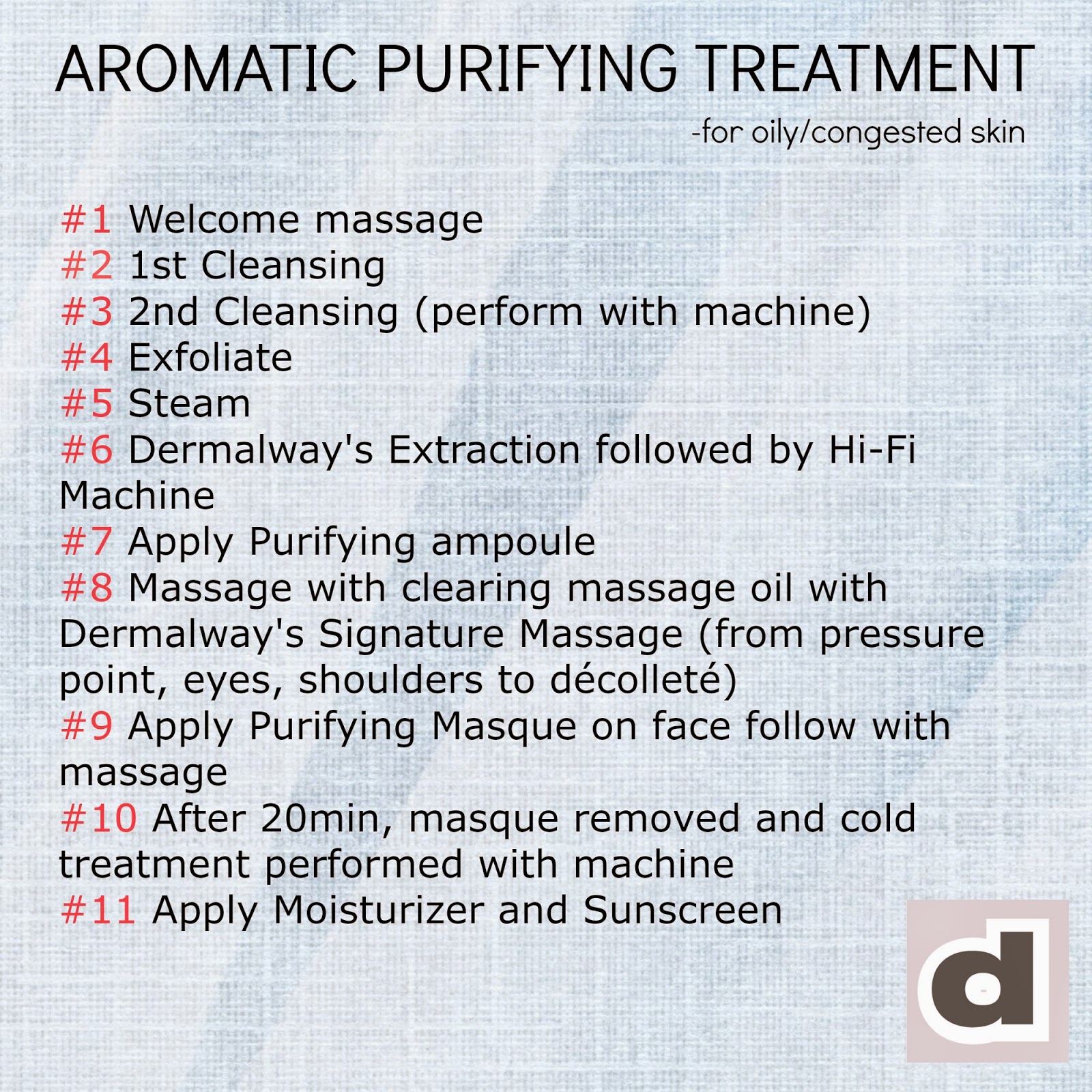 Aromatic Purifying Treatment | Dermalway Wellness - carolinemayling