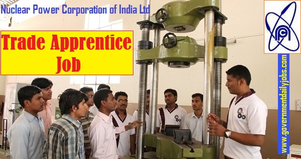 NPCIL RECRUITMENT 2021 TRADE APPRENTICE 65 POSTS ONLINE