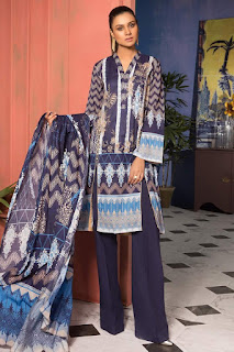 Warda Fabric Lawn Collection 2019