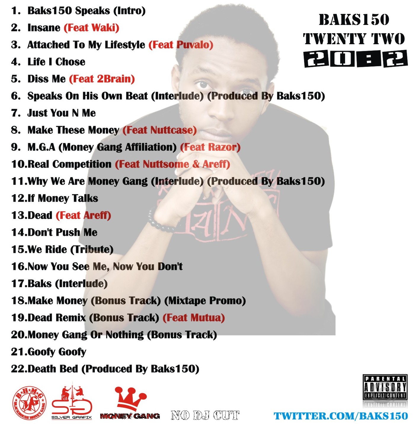MONEY GANG: The Official '20:2 (Twenty Two) Mixtape' Track List