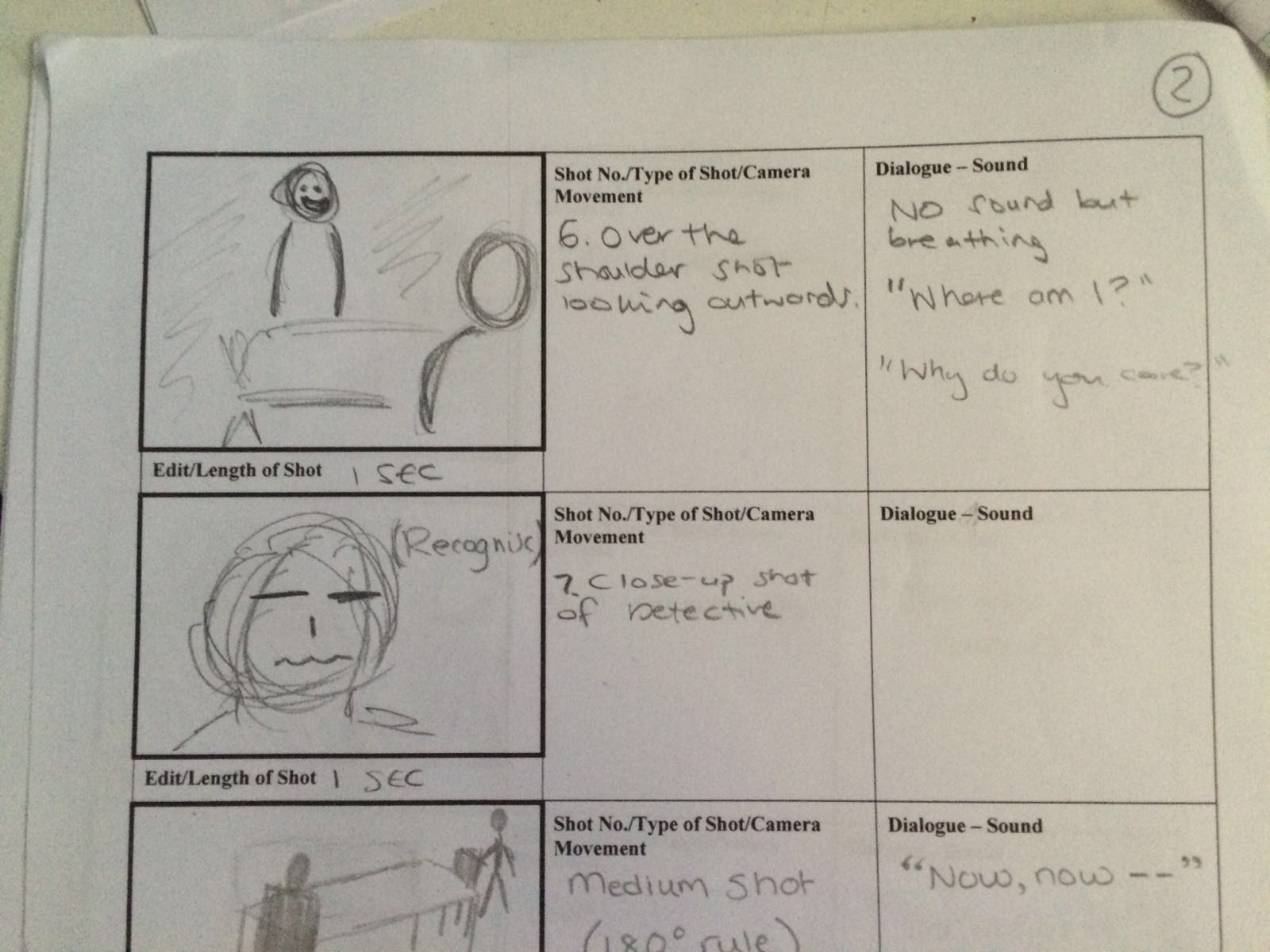 Tommy Wood: Mini-Brief Storyboard
