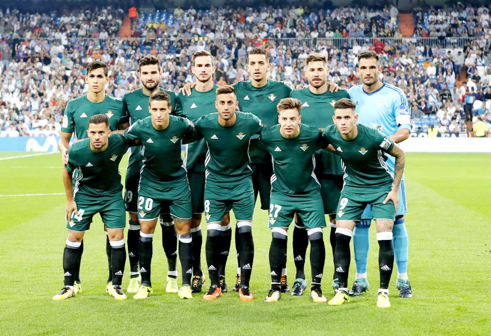 REAL BETIS BALOMPIÉ contra Real Madrid 20/09/2017 Liga de 1ª División
