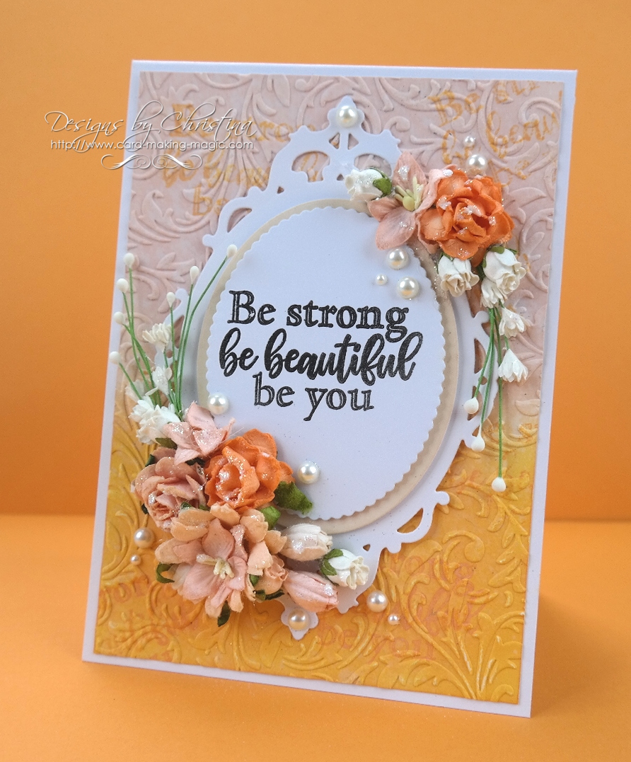 Flowers, Ribbons and Pearls: Creative Stamping 58 - Serene Beauty