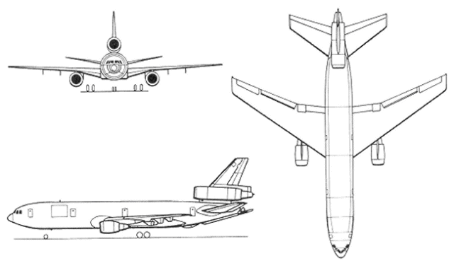 Mc. Donnell Douglas DC-10-30 - Teknologi