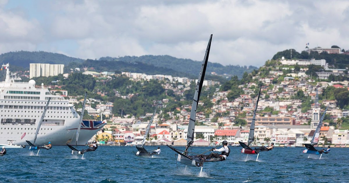 GC32, Kite, Moth, la Martinique Flying Regatta sacre Franck Cammas ...