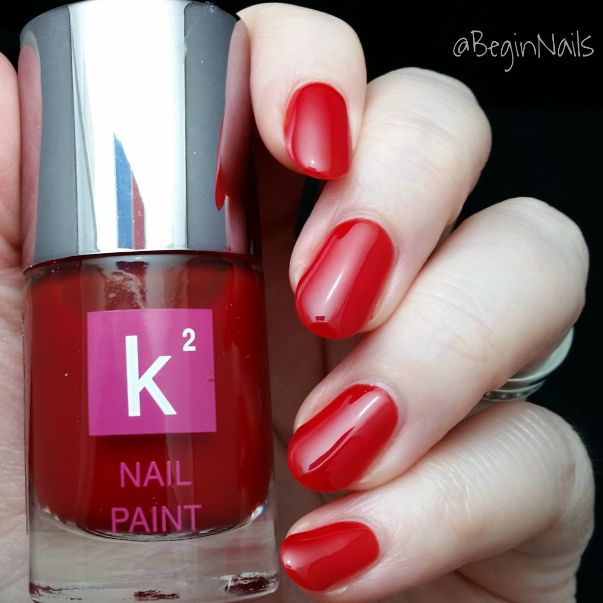 Let's Begin Nails: K2 Nail Paint Swatch and Review