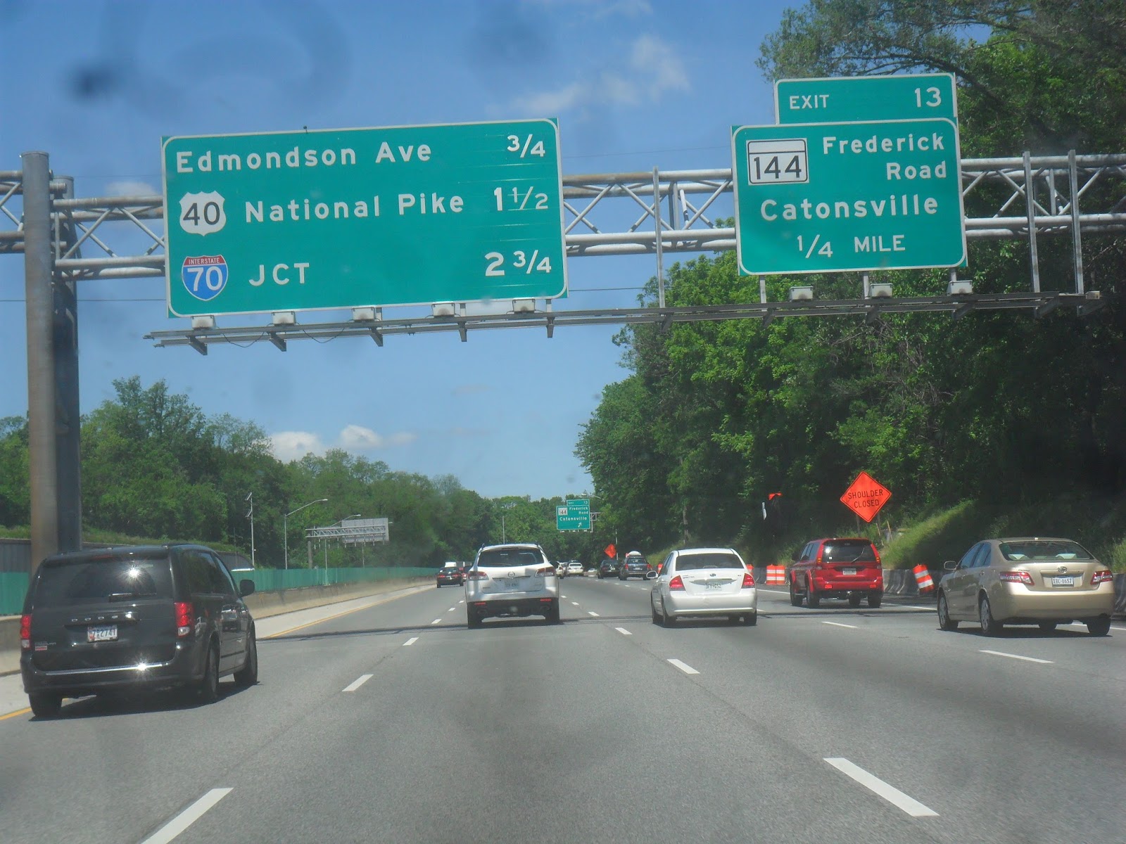 Luke's Signs: Interstate 695/Baltimore Beltway - Maryland