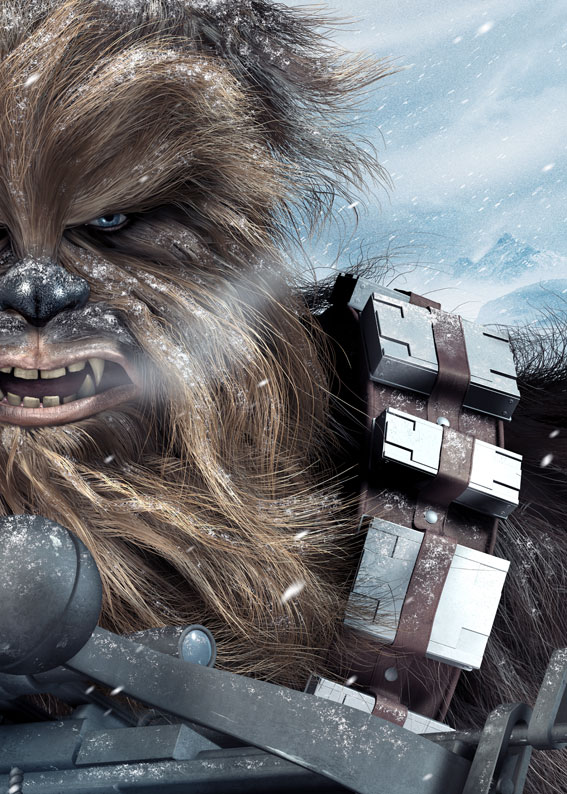 Little Submarine: 8 Great Illustrators, 8 Chewbacca Portraits