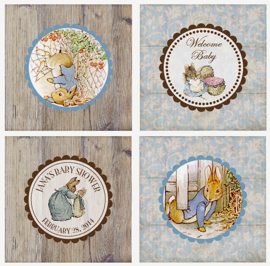 Sonkissed Creations: Peter Rabbit Baby Shower