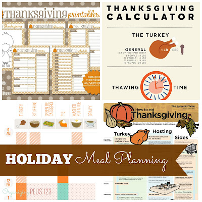 Organizing Plus 123: Holiday Meal Planning: Thanksgiving