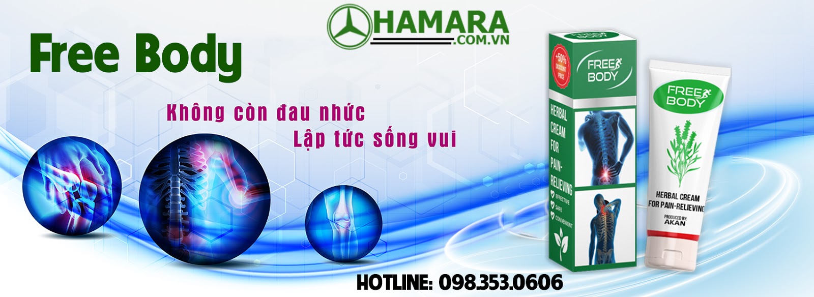 [TÌM HIỂU] Free Body là gì, kem bôi thảo dược này có tác dụng ra sao?