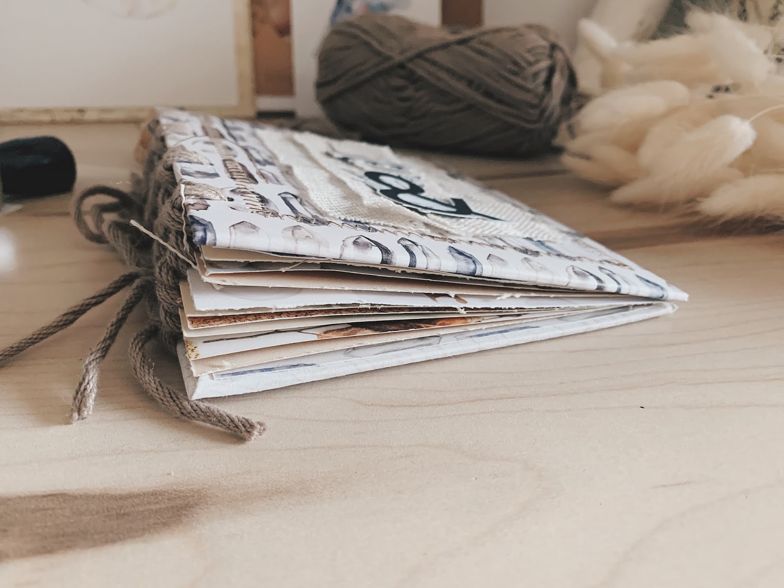 The macrame binding album | Anabel - StudioForty