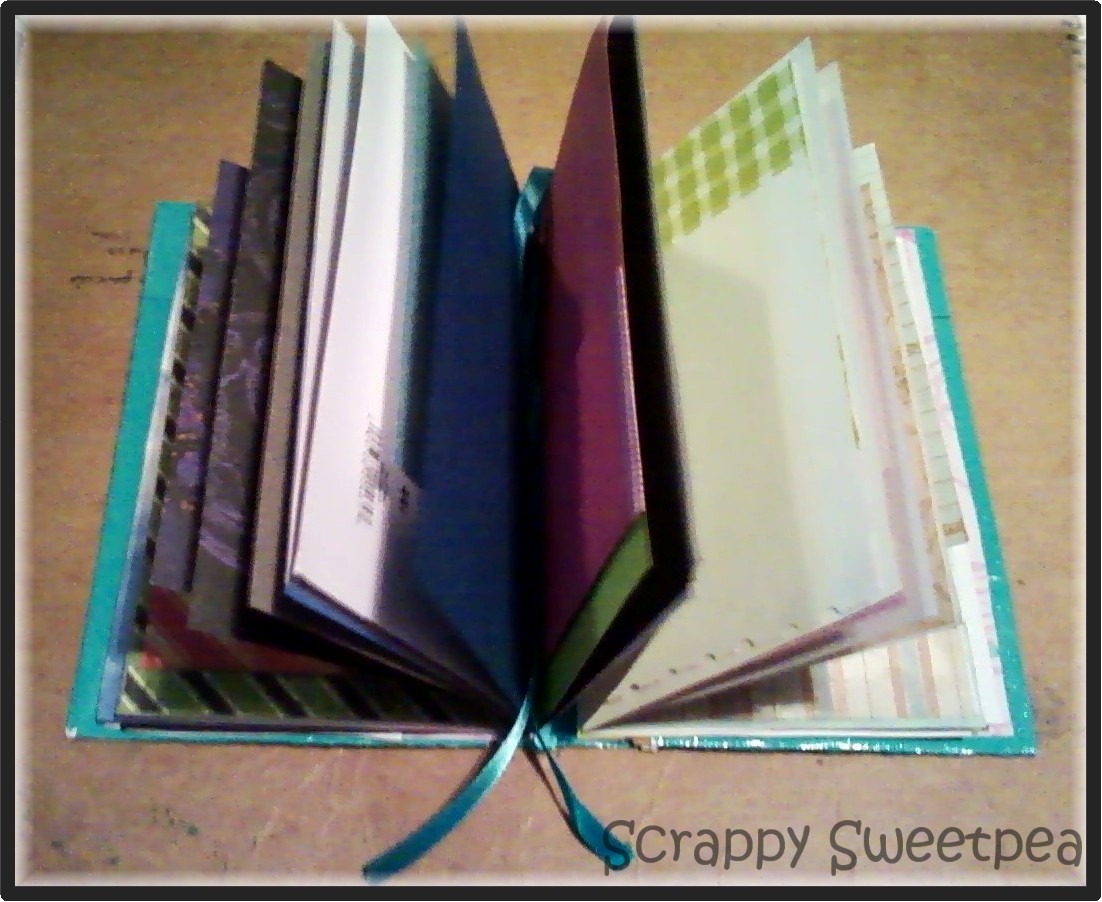 Scrappy Sweetpea: Another Homemade Notebook