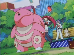Team Rocket: Jessie Captura o Lickitung