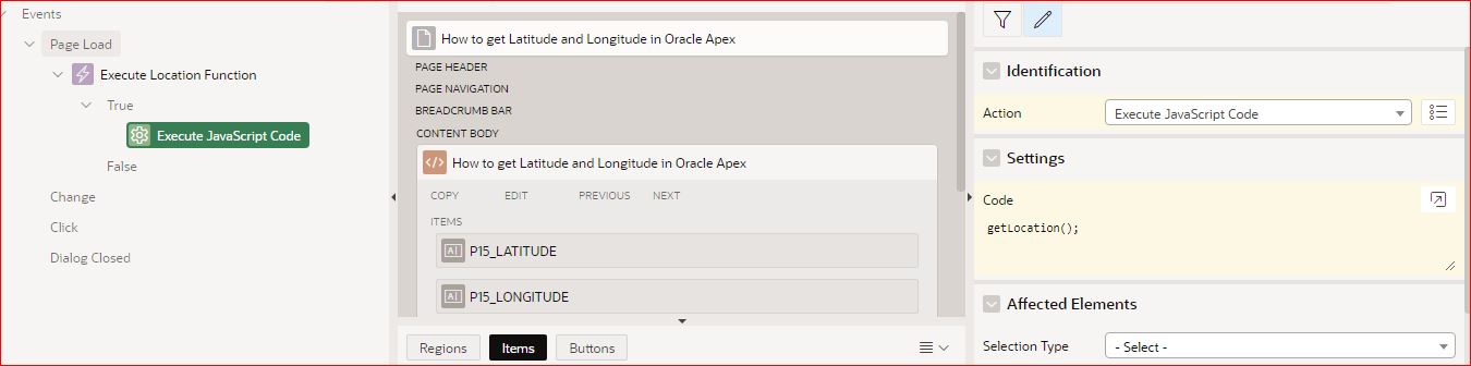 How to get Latitude and Longitude in Oracle APEX - Javainhand Tutorial How to get Latitude and Longitude in Oracle APEX - Javainhand Tutorial
