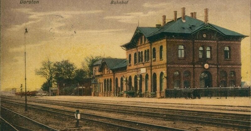 Bahnbauten - Bilder & Bücher: Dorsten - Bahnhof