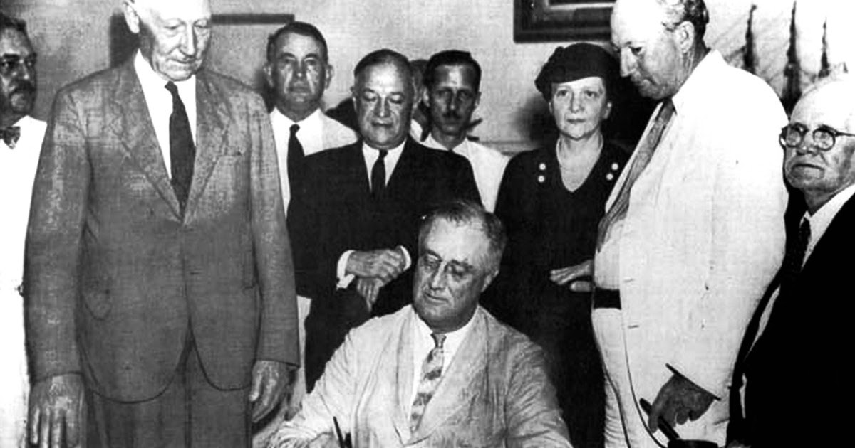 THE GRANDMA'S LOGBOOK ---: F. D. ROOSEVELT'S NEW DEAL, 'THE SOCIAL ...