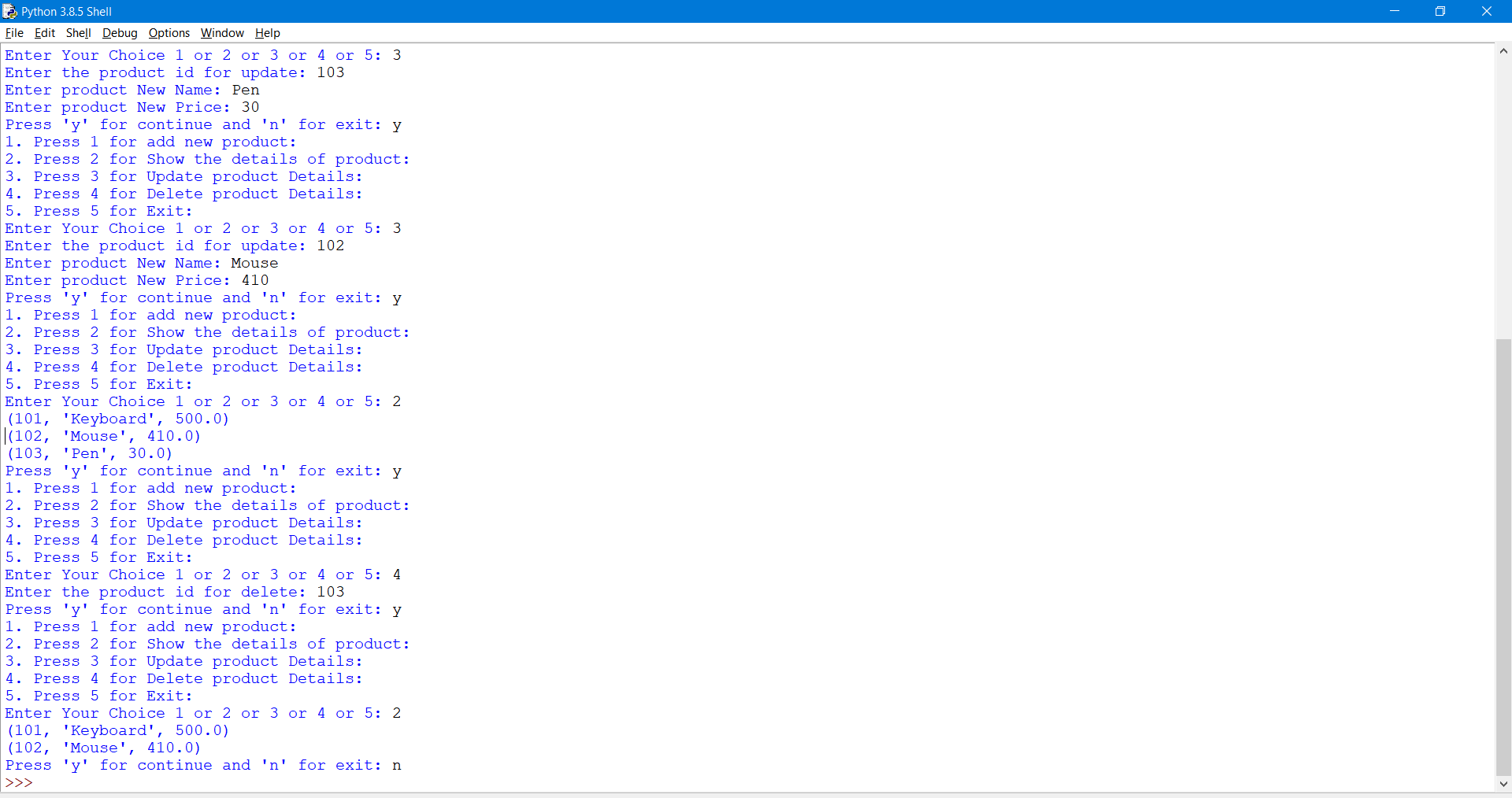 TGTPGTCS: Practical - 21: Python MySql Connectivity for class 12 CS and ...