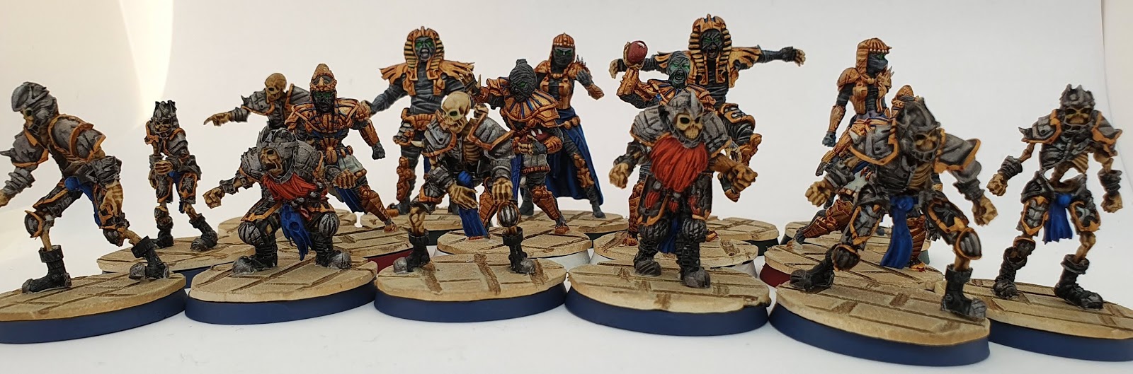 Tomb Kings Blood Bowl Team - Lockdown project