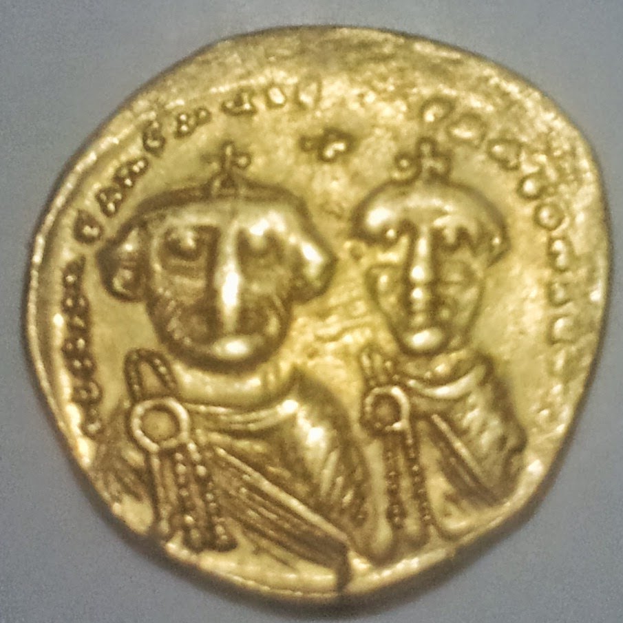 silvium antiques: Roman Byzantine Gold Solidus Coin of Emperor ...