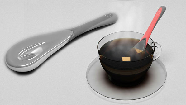 The HALO heating spoon keeps your coffee warm - Spyful Breaking News