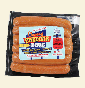 Trader Joes In Texas (Tjs in TX): Cheesy Chedder dogs