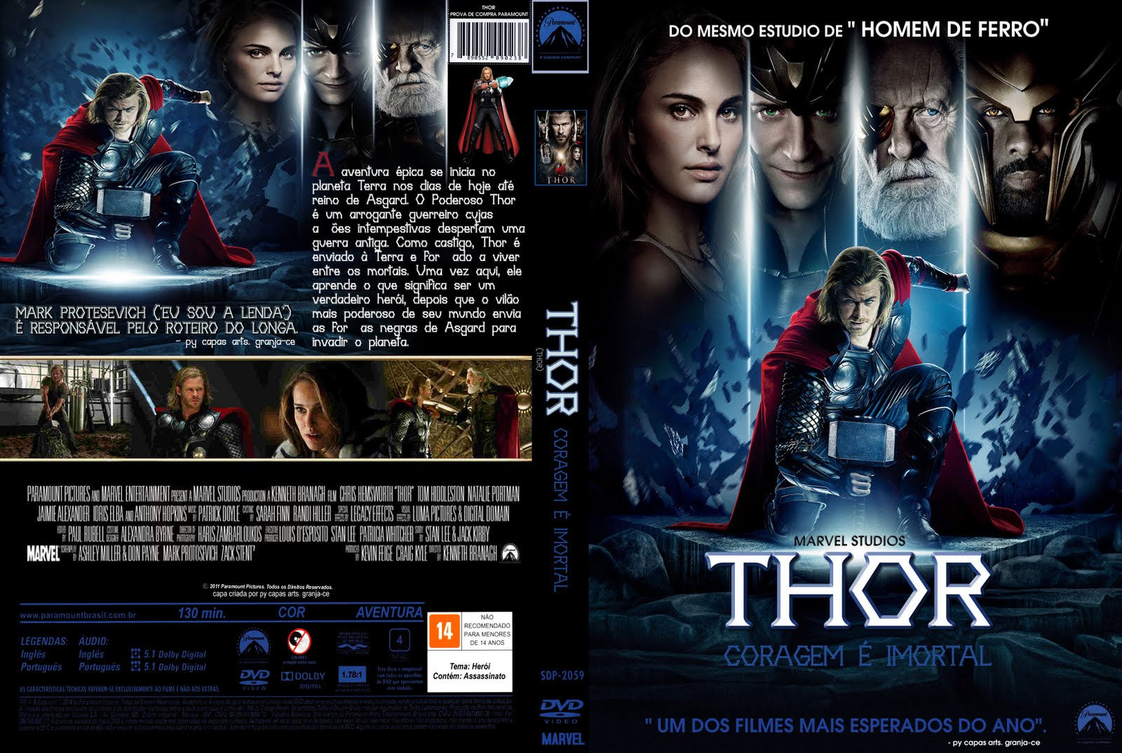 Thor - 2011 - Dvd new dvd - hopedevelopers