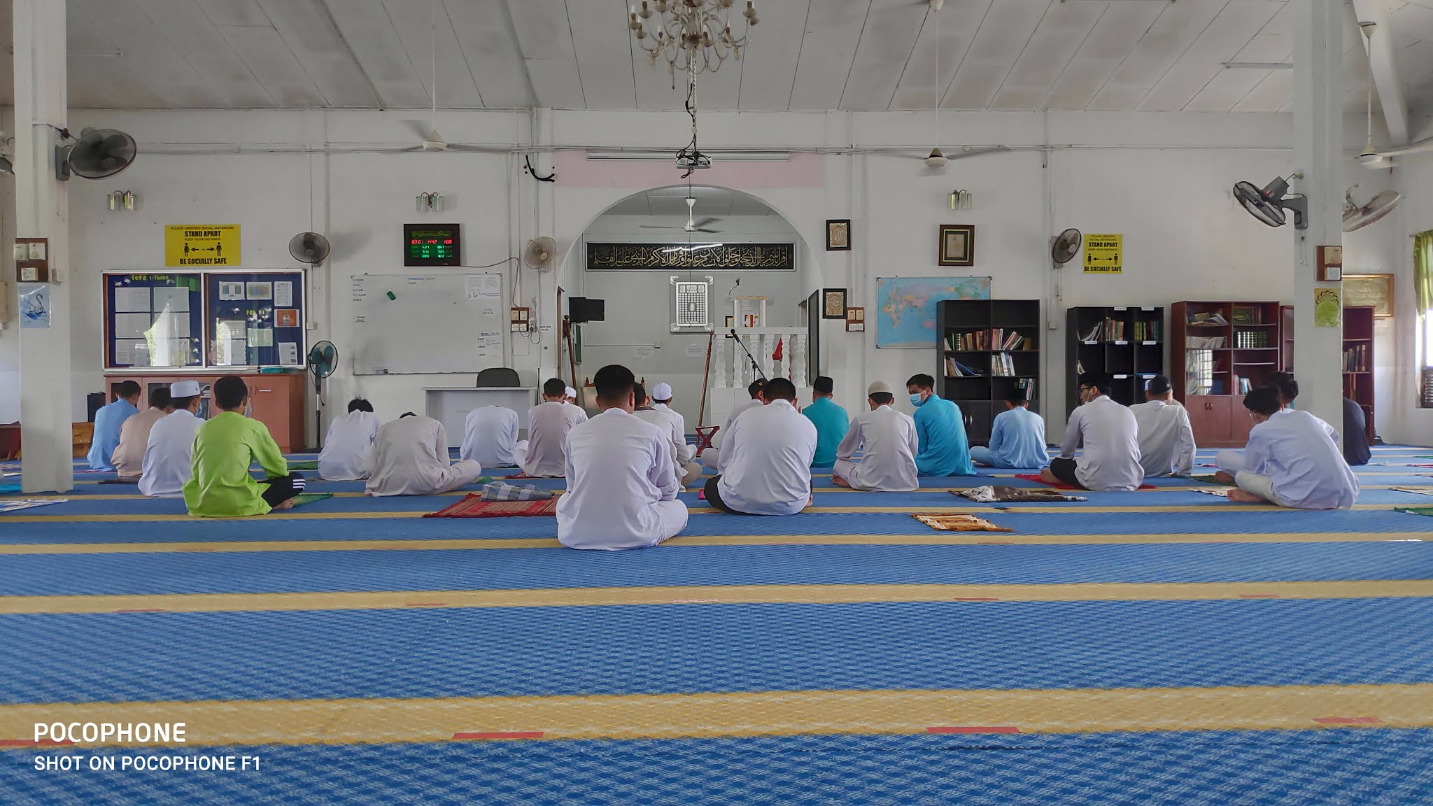 Pengisytiharan Solat Jumaat di Surau al-Ihsan, SM Sains Johor 14 Ogos 2020