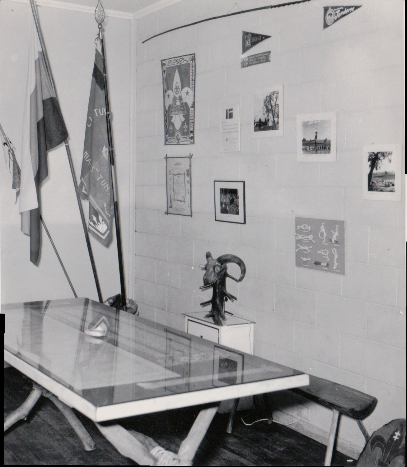 Australian Lithuanian History: Vilniaus scout room
