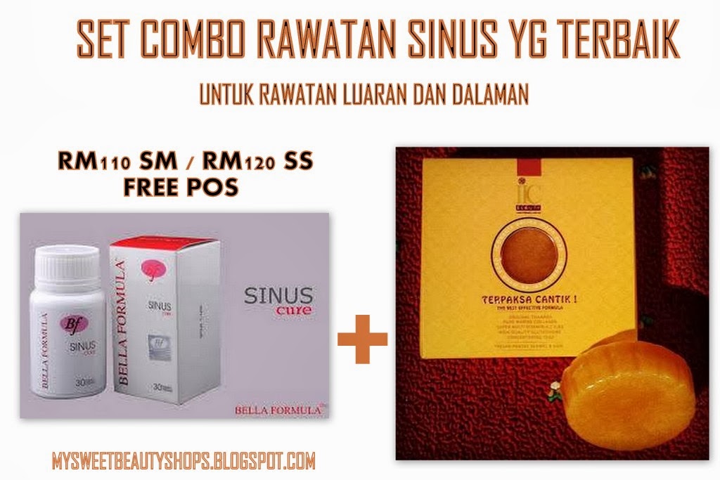 mysweetbeautyshops: BELLA FORMULA: SINUS CURE RAWATAN RESDUNG TERBAIK