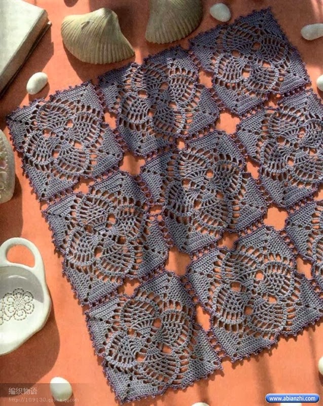 Crochet Crocheted Tablecloth crochet-crocheted-tablecloth