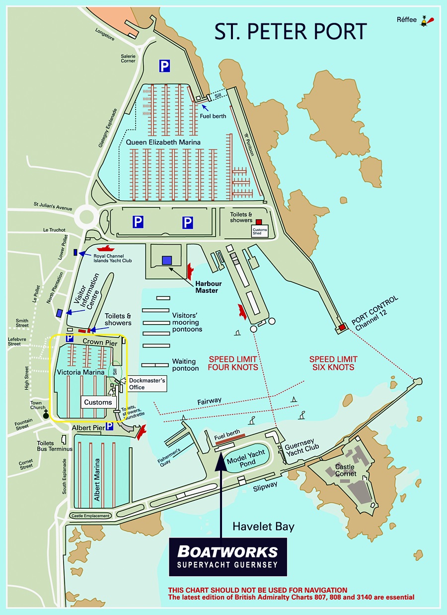 Cruceros Glenans: Mas alla de Saint Peter Port