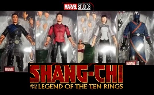 Marvel Legends revelam visuais de quatro personagens do filme do Shang ...